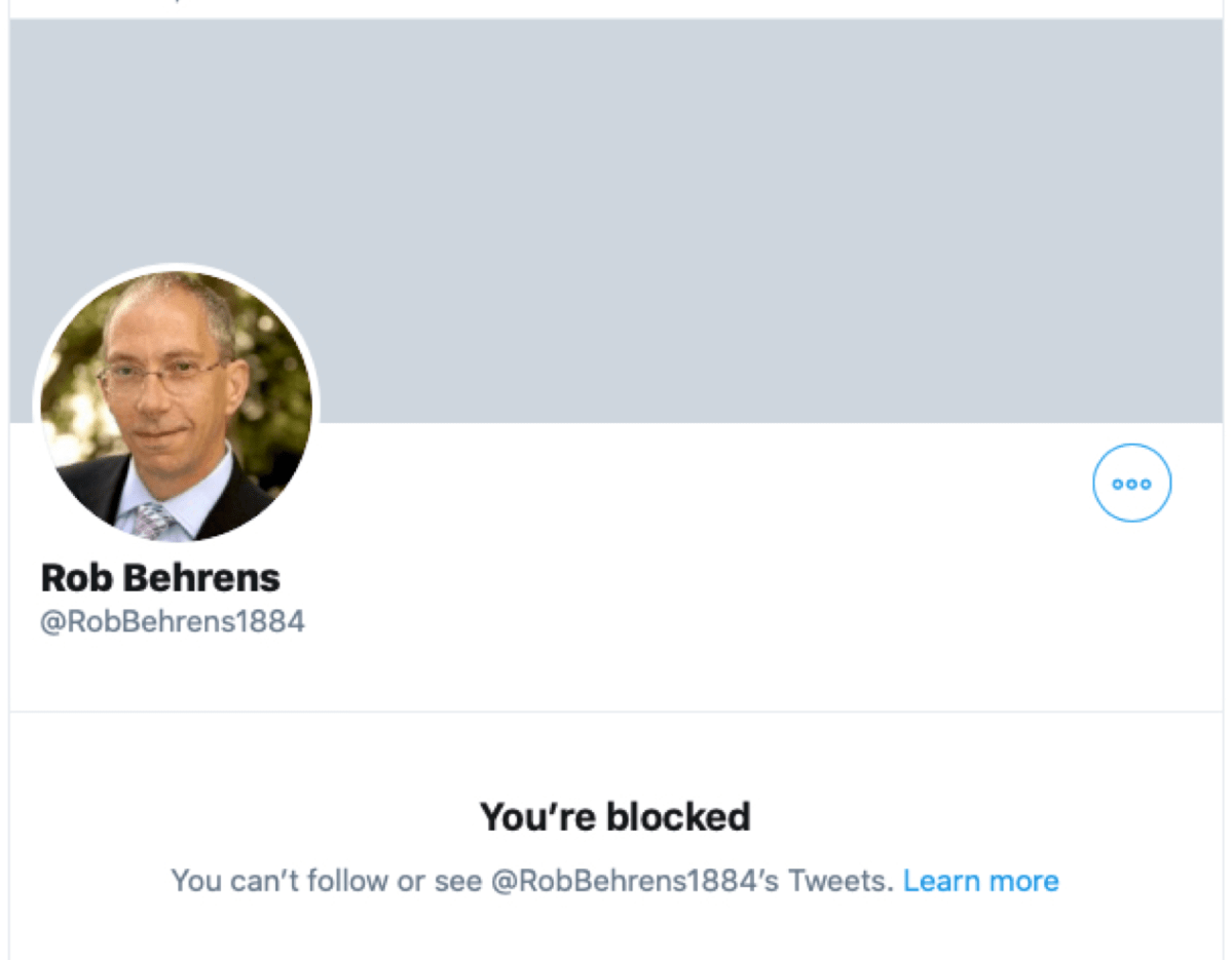 Rob Behrens – so transparent you can see right through him ...